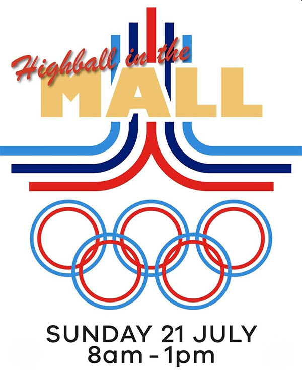 Highball is going to The Mall on Bell Street, 21 July 2024 ...